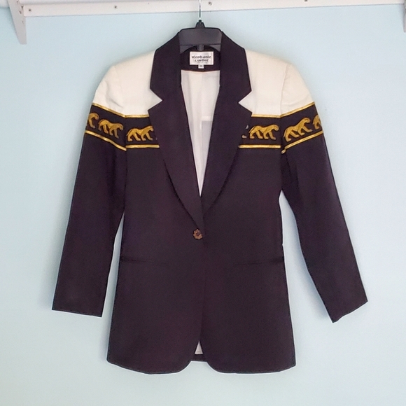Stephanie Queller | Jackets & Coats | Stephanie Queller Black White ...
